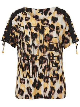 Frapp Print-Shirt (1-tlg) mit extrovertiertem Print