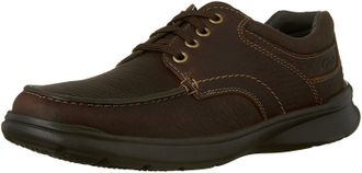 Clarks Herren Cotrell Edge Oxford, Brown Oily Leather, 41.5 EU Weit