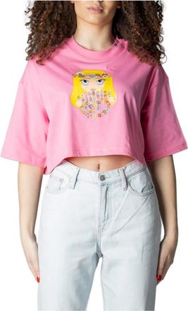 Chiara Ferragni Short Sleeve Shirts - - Tops - Damen - Rosa - S