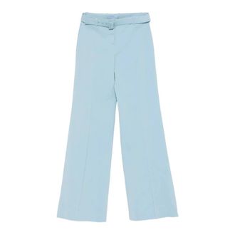 Ermanno Scervino Hosen mit G&uuml;rtelschlaufen - - Trousers - Damen - Blau - S