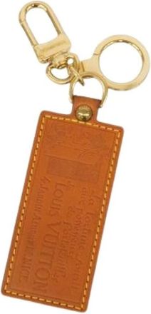Louis Vuitton unisex, Pre-owned, Brun, Taille: ONE Size Porte-cl&eacute;s en toile Pre-owned