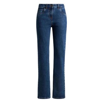 Etro Jeans mit Stickerei hinten - - Jeans - Damen - Blau - W27