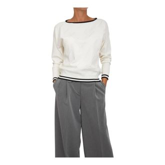 Liu Jo Maglieria - - Sweatshirts & Hoodies - Damen - Wei&szlig; - M