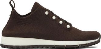 Jimmy Choo London Low-Top Sneaker - Cashmere Goat Upper Sneakers - Gr. 37 (EU) - in Braun - f&uuml;r Damen