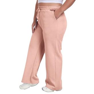Generic Pantalon Jogging Femme D&eacute;contract&eacute; Jambe Large Polaire Pantalon de Surv&ecirc;tement Taille Elastique Confortable Ample 2026 Id&eacute;al pour Les Femmes en rondeu