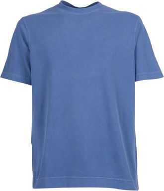 Circolo 1901 Homme, Tops, Bleu, Taille: XL T-Shirt G. Dyed