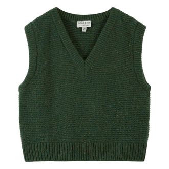Emile Et Ida Pull Sans Manches Amelot Laine Emile et Ida