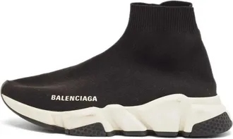 Balenciaga baskets Speed en maille - Noir