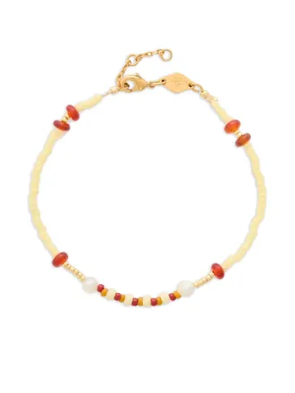 Anni Lu bracelet Dizzy Moon &agrave; perles - Jaune