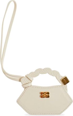 Ganni Femme, Sacs, Beige, Taille: ONE Size Mirror Pendant