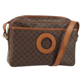 Celine Sac bandouli&egrave;re en plastique Pre-owned - Femme - Pre-owned - Brun - Taille: ONE Size