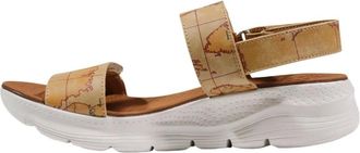 Alviero Martini 1A Classe Femme, Chaussures, Beige, Taille: 39 EU Sandales Wedge H50