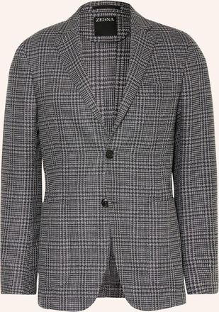 Ermenegildo Zegna Zegna Sakko Extra Slim Fit Mit Seide schwarz