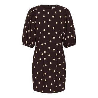 Soaked In Luxury SLZazu Dolore Printed SS - - Dresses - Damen - Braun - XS