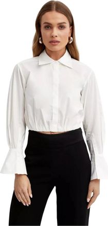 SIMKHAI Femme, Blouses et Chemises, Blanc, Taille: 42 FR Blythe Shirt