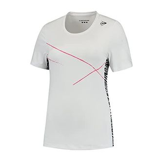 Dunlop Dunlop Sports T- Shirt pour Femme Game 1 Tennis, Blanc