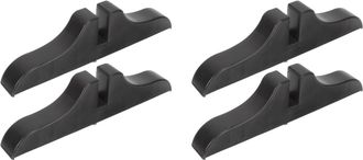 Cabilock 4 Stück Kunststoffteilerbasis Raumteiler Bildschirm Verdickter Teiler Panel Raumteiler Trennständer Shoji Bildschirmständer Hausversorgung Hängend Bef