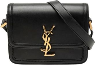 Saint Laurent Sac bandouli&egrave;re Solferino Pre-owned - Femme - Pre-owned - Noir - Taille: ONE Size