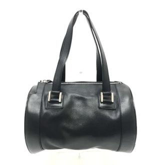 Bulgari Pre-owned Leder Handtaschen - - Pre-owned - Damen - Schwarzk - ONE SIZE