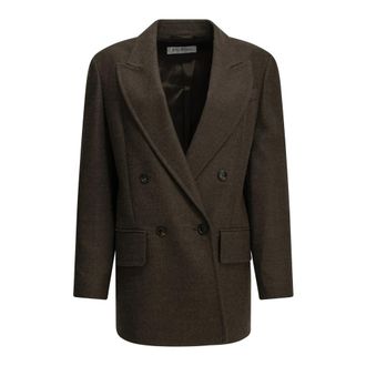 Max Mara Pulvino Blazer - - Jackets - Damen - Braun - 2XS