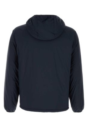 Burberry Padded Nylon Down Jacket - Navy