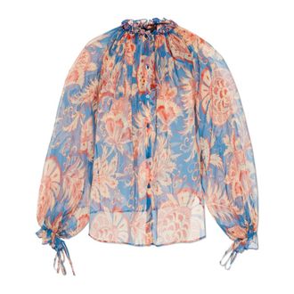 Etro Femme, Blouses et Chemises, Multicolore, Taille: 38 FR Haut en Soie