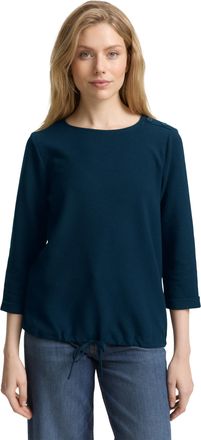 Tom Tailor Basic T-Shirt aus Bio-Baumwolle, Burnt Russet, XXXL