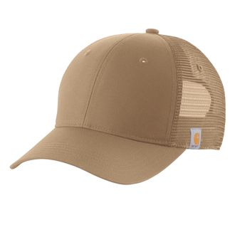 Carhartt Work in Progress Herren Canvas Mesh-Back Cap Baseballkappe, Dark Khaki, Einheitsgröße