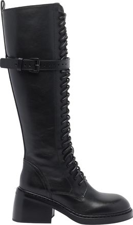 Ann Demeulemeester Bottes - Noir