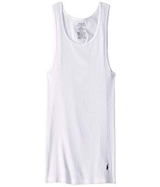 Ralph Lauren Polo Ralph Lauren Classic Fit Ribbed Tank with Moisture Wicking 100% Cotton - 3 Pack