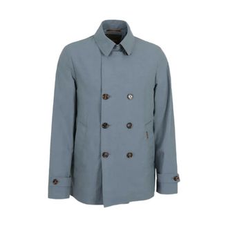 Moorer Homme, Manteaux, Bleu, Taille: XL Veste crois&eacute;e Scap-Arqua-WFC