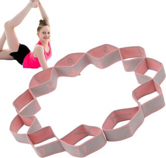 Generico Dehnen Sie den Gurt, Dehnen Sie den Gurt, &Uuml;bungsb&auml;nder zum Dehnen, Fitness-Stretchausr&uuml;stung f&uuml;r Gymnastik, Widerstandsb&auml;nder f&uuml;r Beine, Stretching f&uuml;