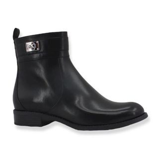 Michael Kors Padma Strap Flat Bootie - - Shoes - Damen - Schwarzk - 37 EU