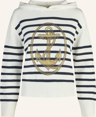 Princess Goes Hollywood Princess Goes Hollywood Strick-Hoodie Mit Schmucksteinen weiss