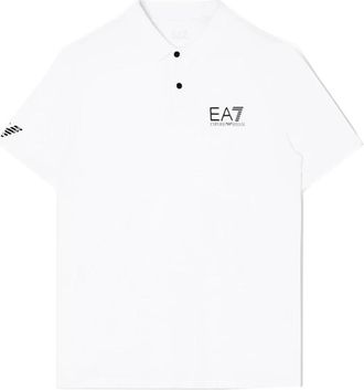 Emporio Armani Emporio Armani Ea7, Homme, Tops, Blanc, Taille: 2XL Polo