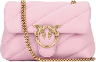 Pinko Pinko, Femme, Sacs, Rose, Taille: ONE Size Mini Love Bag Puff