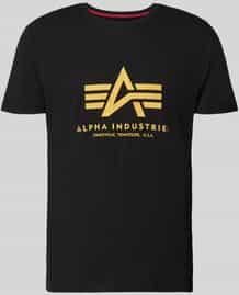 Alpha Industries T-Shirt mit Label-Detail Modell Basic
