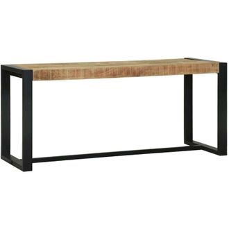 vidaXL Vidaxl - Banc Marron 100 x 35 x 45 cm Bois de manguier massif