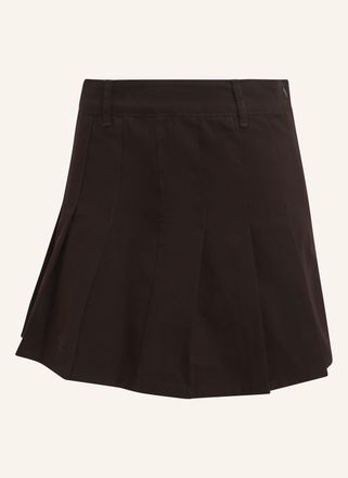 adidas Originals Adidas Originals Twill-Faltenrock braun
