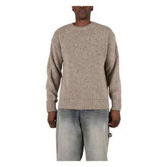 Haikure Pull &agrave; col rond - Homme - Pulls - Beige - Taille: XL
