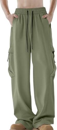 Generic Jogging Homme Pantalon Jogging Homme Pantalon Survetement Homme Confortable Classique - Cargo Jogger Homme Large avec Poches - Streetwear Tendance pou