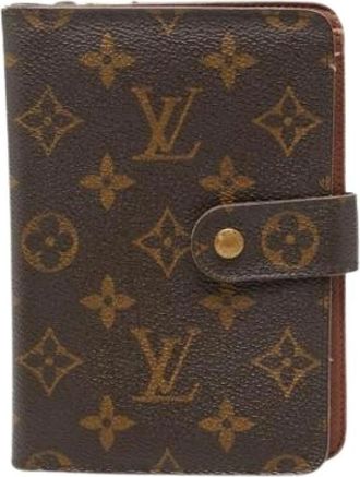 Louis Vuitton Portefeuille Bi-fold Monogram doccasion - Femme - Pre-owned - Brun - Taille: ONE Size