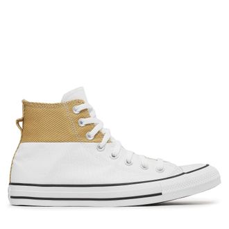 Converse Sneakers aus Stoff Converse Chuck Taylor All Star Crafted Patchwork A04511C Wei&szlig;