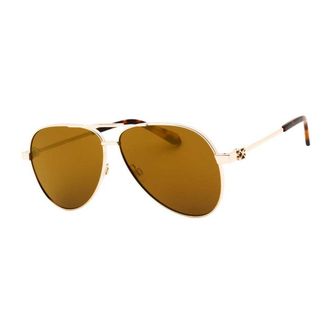Off-white Off White - Ruston L Verspiegelt-Sonnenbrille für Herren/Damen Unisex, Metall (Gold)