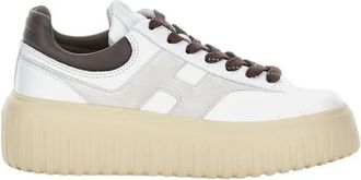 Hogan Low-Top Sneaker - White Leather Sneakers With Lateral H Detail - Gr. 39 (EU) - in Wei&szlig; - f&uuml;r Damen