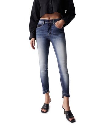 Salsa Jeans Damen Secret Glamour Skinny Jeans, Blau (Blau 8504), 38