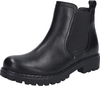 Josef Seibel Damen Chelsea Boots Marta 03,Weite G (Normal),Wechselfußbett,uebergangsstiefel,Schlupfstiefel,flach,Bootee,schwarz,38 EU