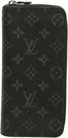 Louis Vuitton Portefeuille long Pre-owned (bi-pli) - Homme - Pre-owned - Noir - Taille: ONE Size