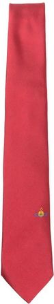 Vivienne Westwood Homme, Accessoires, Rouge, Taille: ONE Size Orb Pointed Tie
