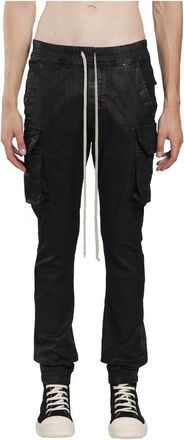 Rick Owens Homme, Pantalons, Noir, Taille: S Slim-fit Pantalons